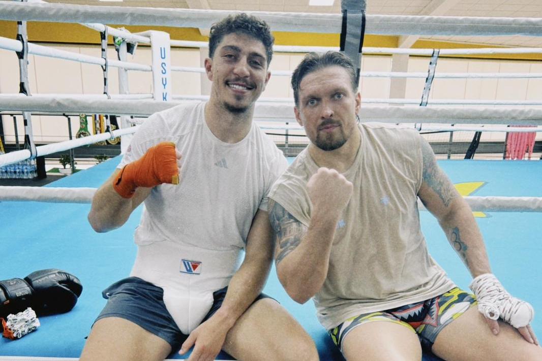Leamington boxing star Lewis Williams trains with Oleksandr Usyk and ...