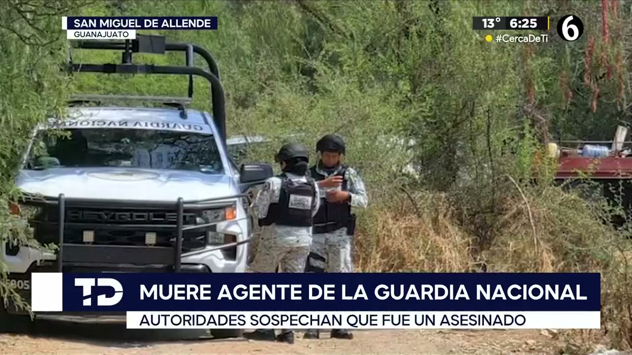 Investigan muerte de elemento de la Guardia Nacional en San Miguel de ...