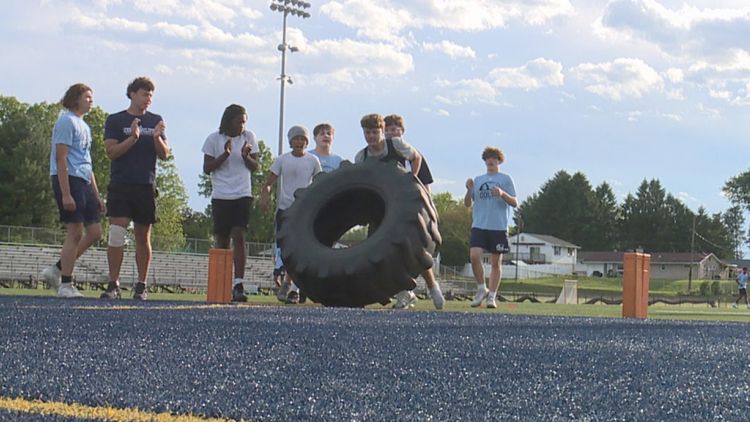 Cedar Cliff HS hosts Lift-A-Thon: A reflection of the tie between its ...