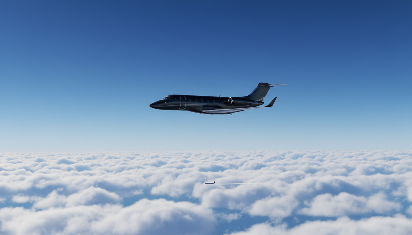 Beyond the clouds: A private jet pilot’s view of Earth’s curvature at ...