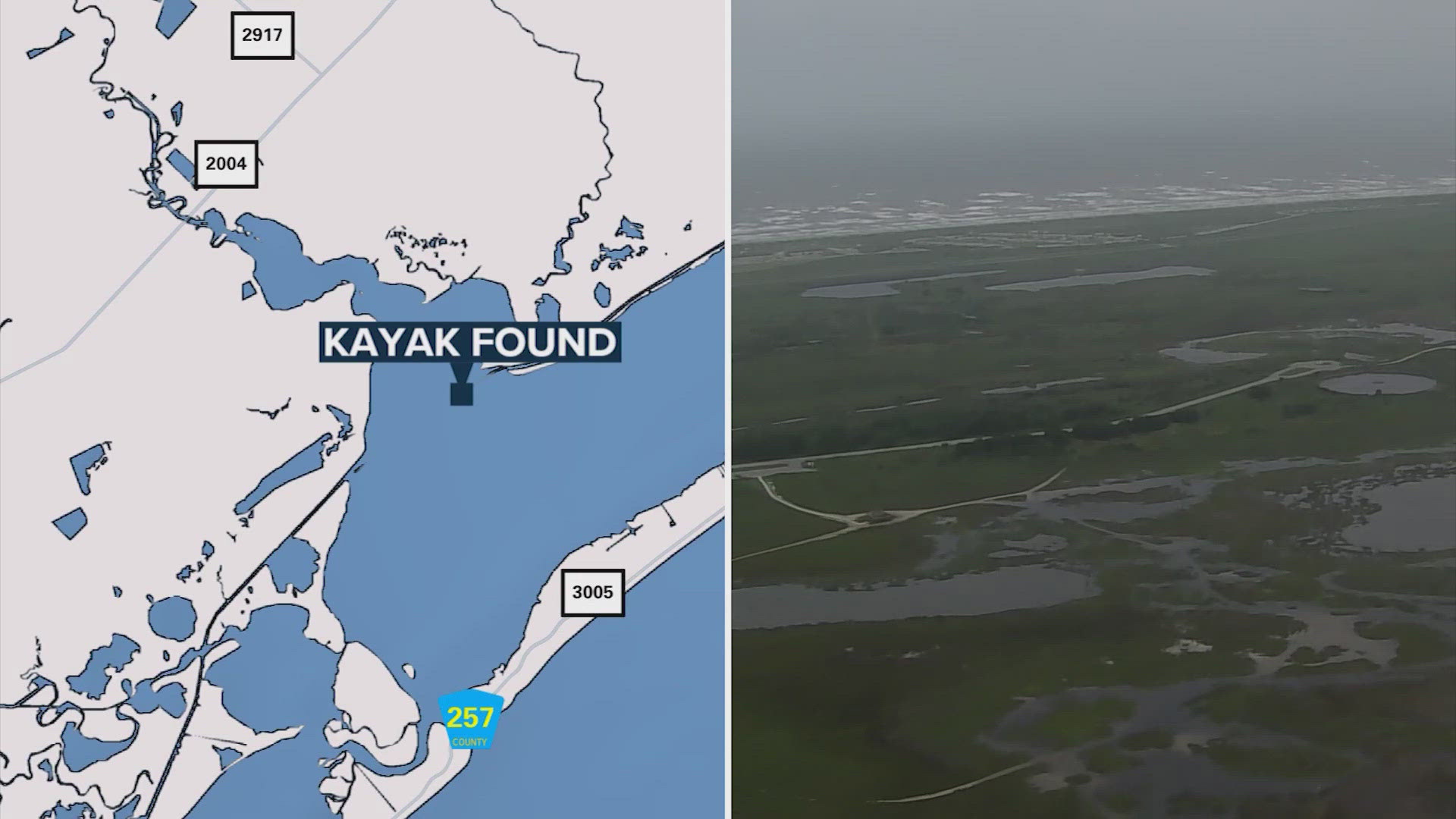 Body of missing kayaker found in Galveston Bay