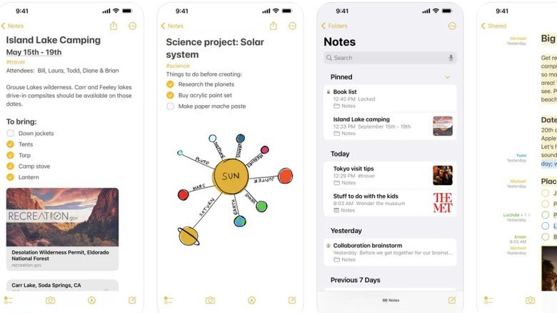 5 top rated note-taking apps for iPhone