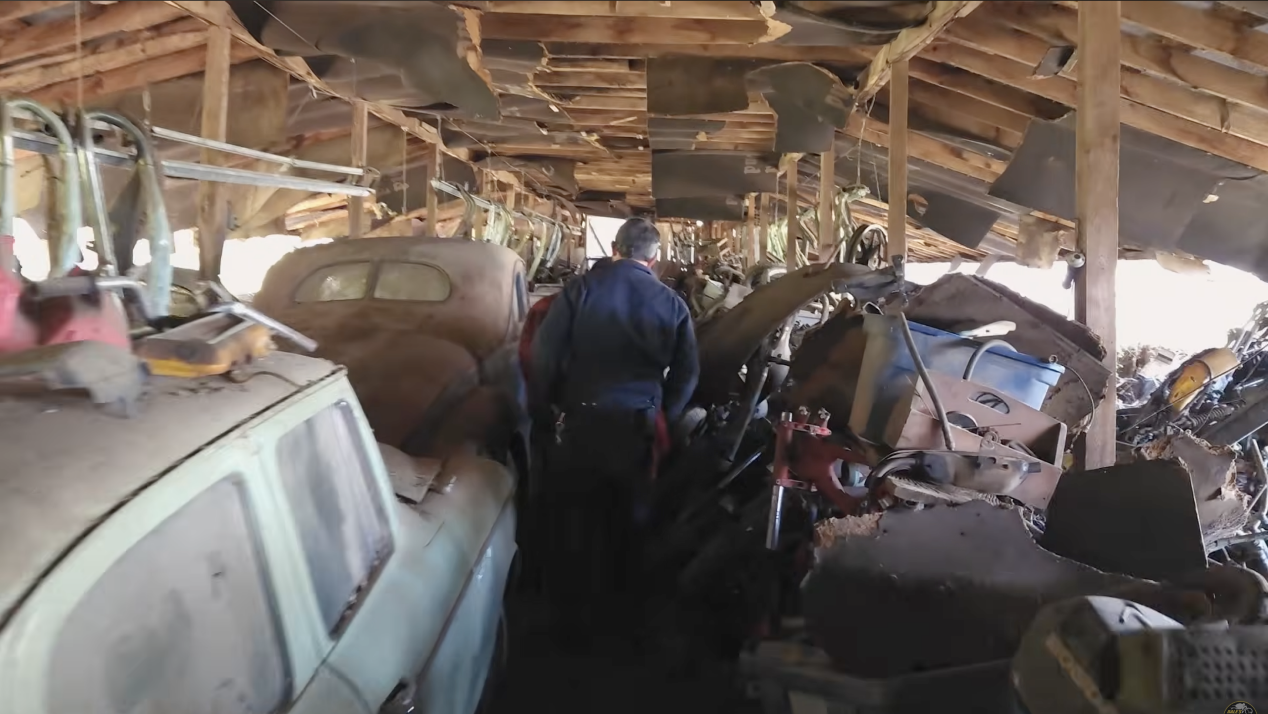 Wander through this huge stash of rare vintage cars and motorcycles