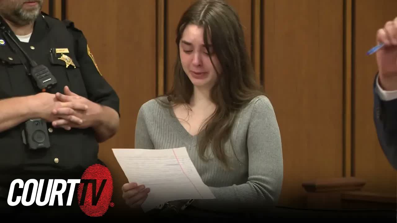 Tearful Mackenzie Shirilla speaks before deadly crash sentence
