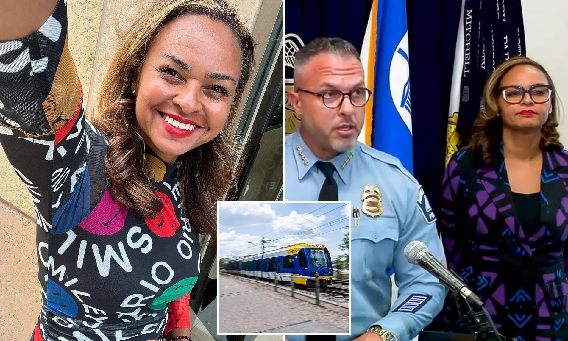 Minneapolis Police Department bureau chief drives her SUV into the path ...