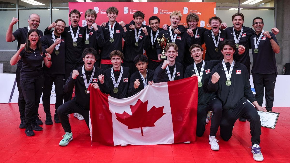 Canada wins men's NORCECA U19 volleyball gold in 5-set battle with US