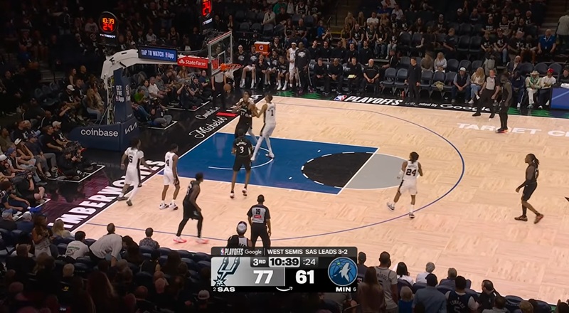 San Antoino Spurs torch Timberwolves 139-109 in Game 6, advance to ...