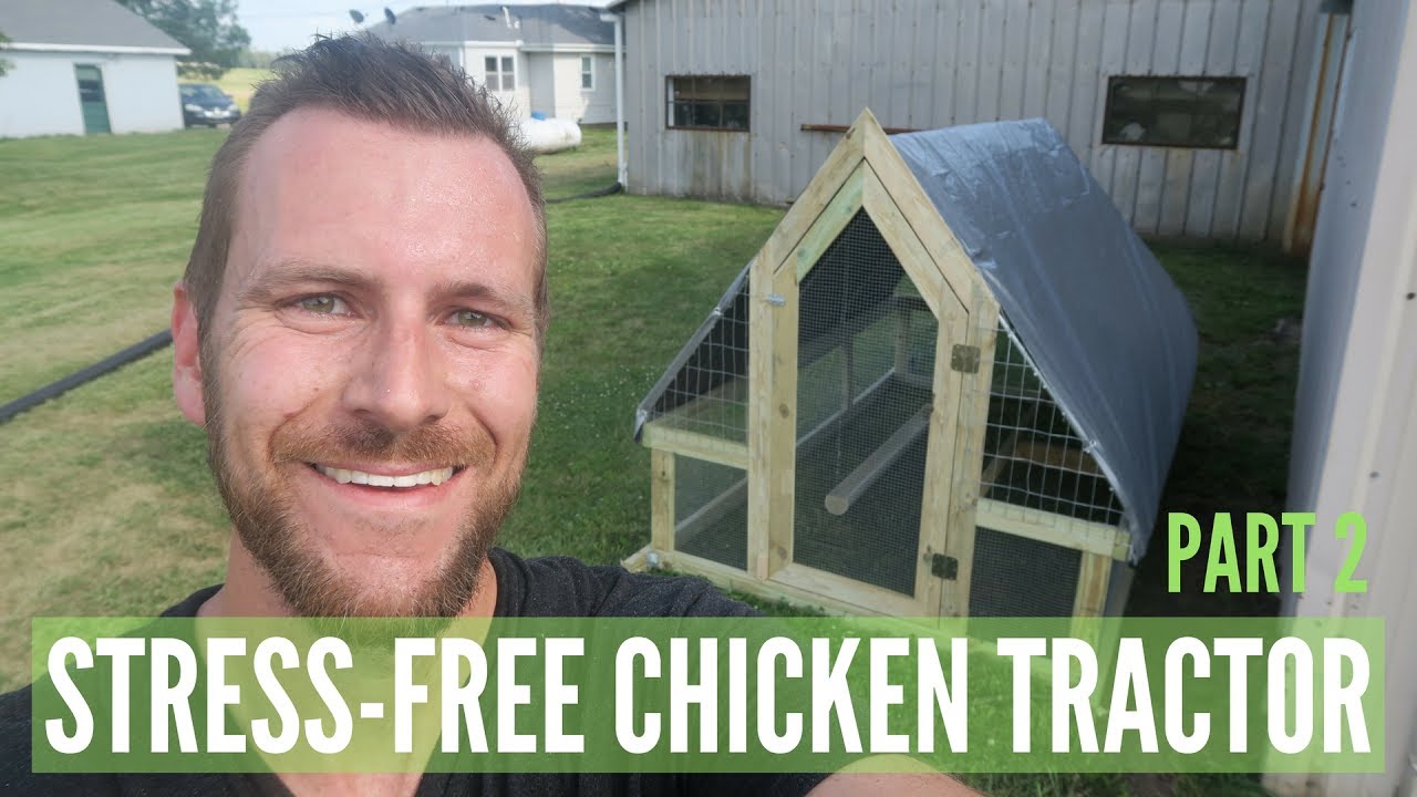 The stress-free chicken tractor build continues