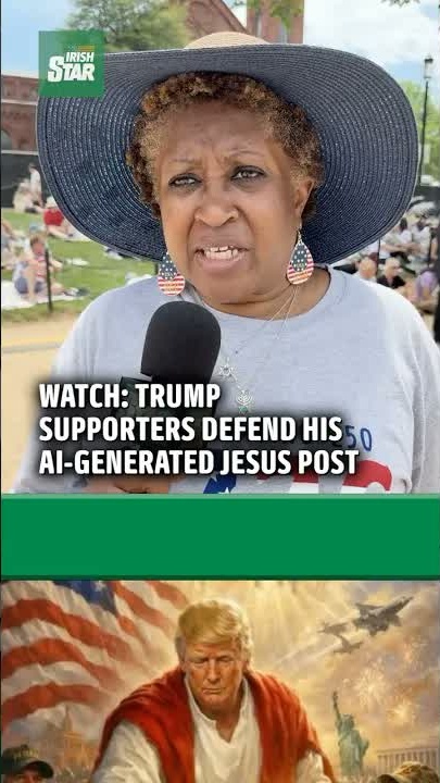 MAGA defends Donald Trump's AI-generated Jesus post