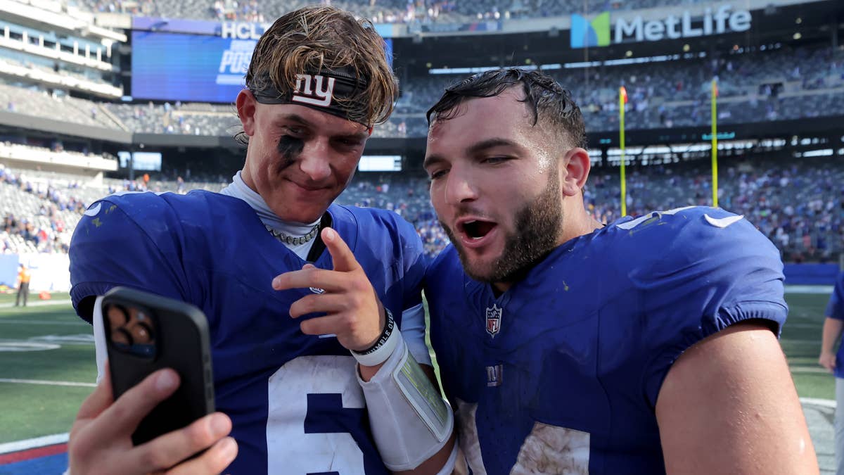 Giants announce Jaxson Dart and Cam Skattebo's appearance at 2026 town ...