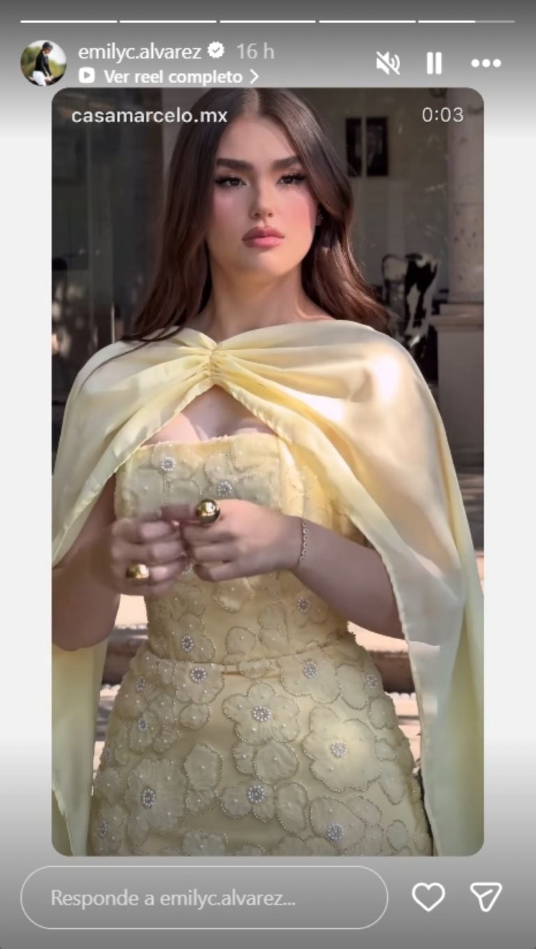 Emily Álvarez, hija del ‘Canelo’, deslumbra como modelo en elegante ...
