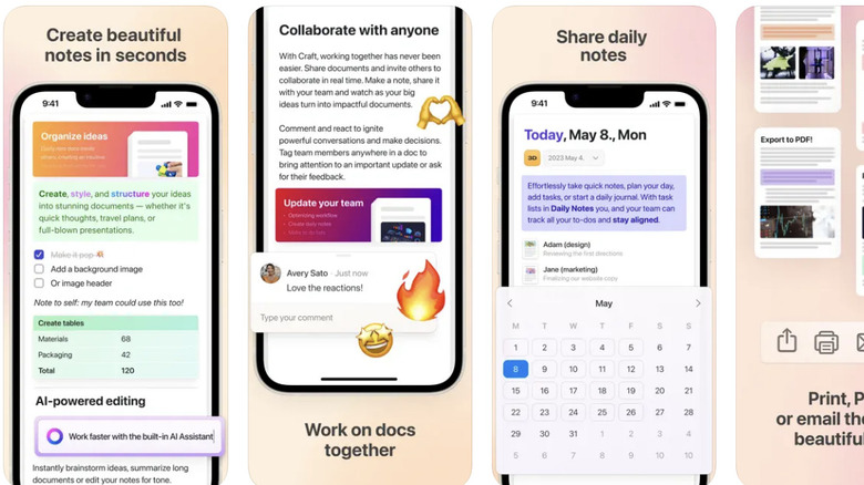 5 top rated note-taking apps for iPhone