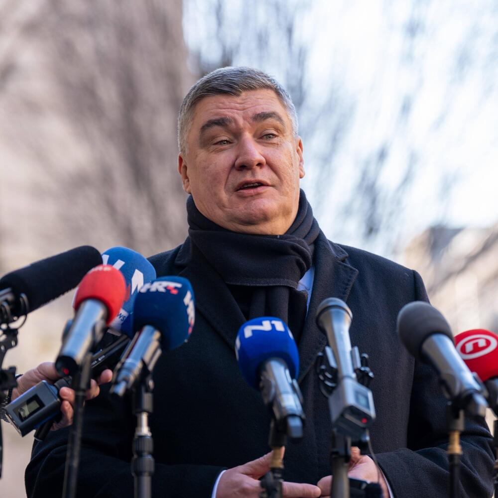 Kroatiens Präsident Zoran Milanovic: Er verweigert designiertem ...