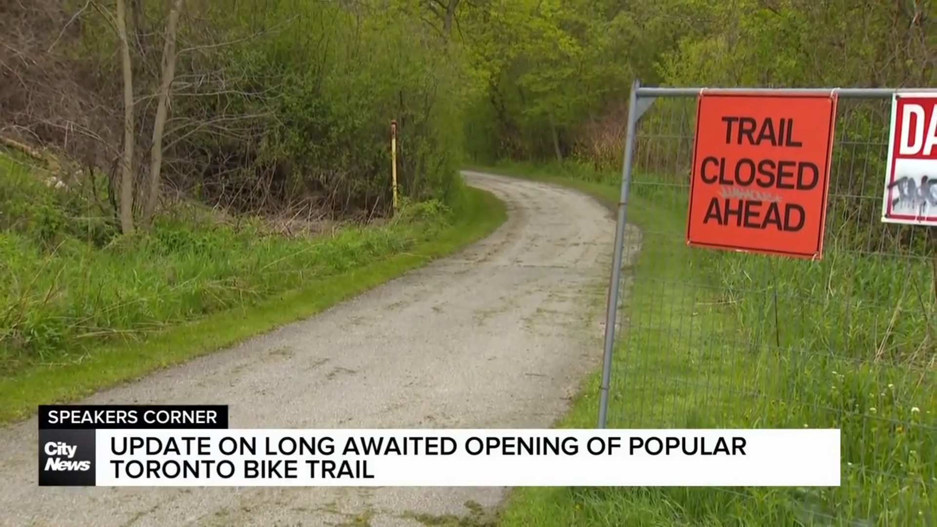 Update on long-awaited opening of popular Toronto bike trail