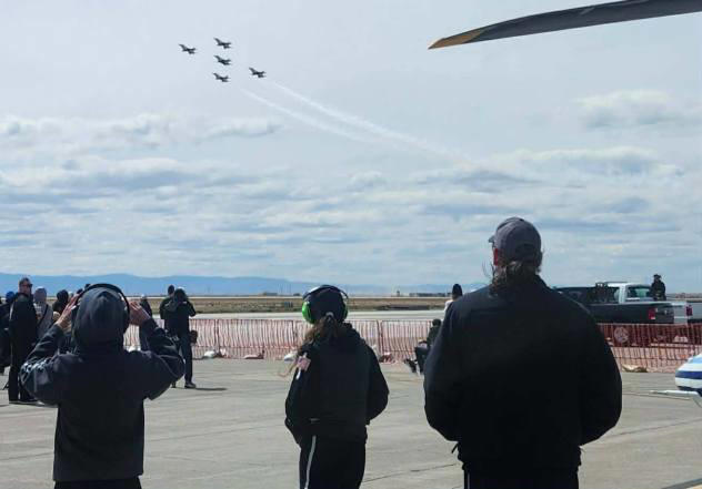 Fighter jets collide during Idaho air show
