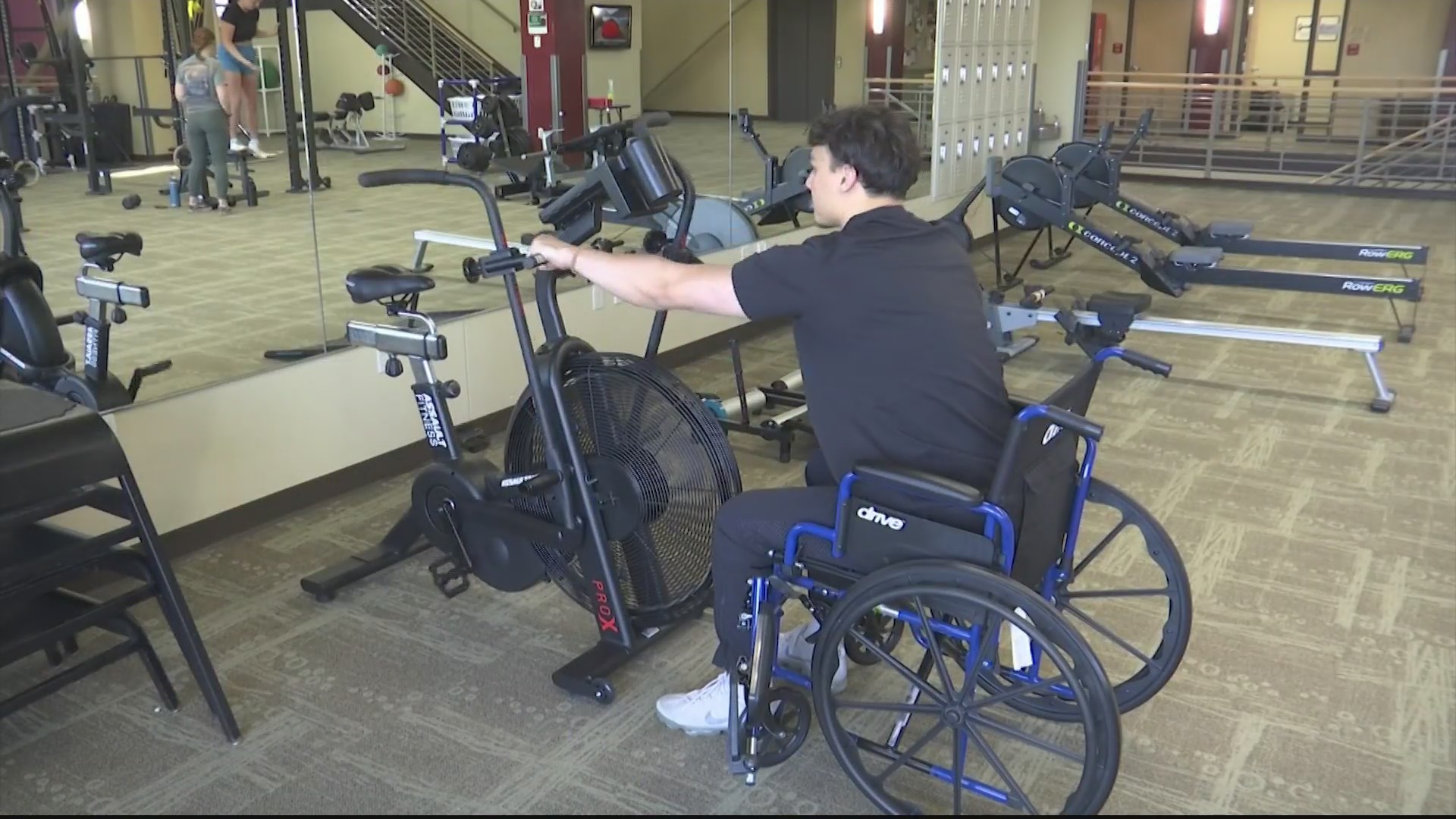 Adaptive fitness equipment opens new opportunities at Minot State ...