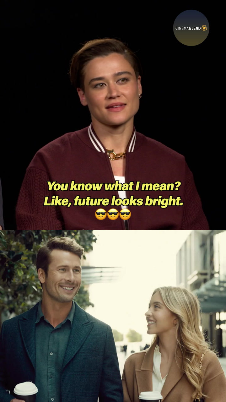 Katy O'Brian's hilarious message to Glen Powell about Sydney Sweeney