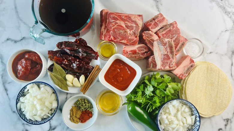 Saucy birria tacos recipe