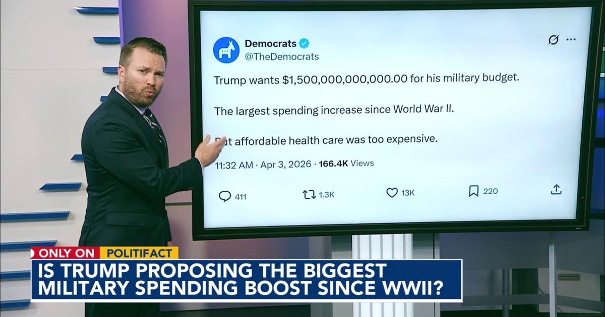 Fact-check: Is Trump proposing the biggest military spending boost ...