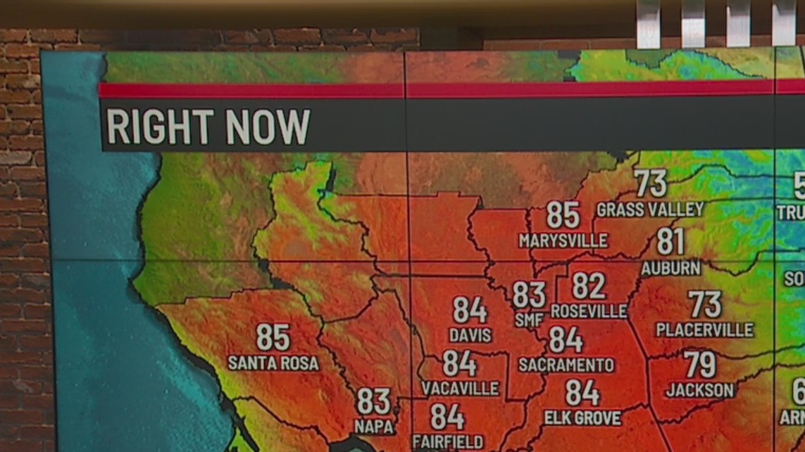90-degree weather makes a comeback to the Sacramento region