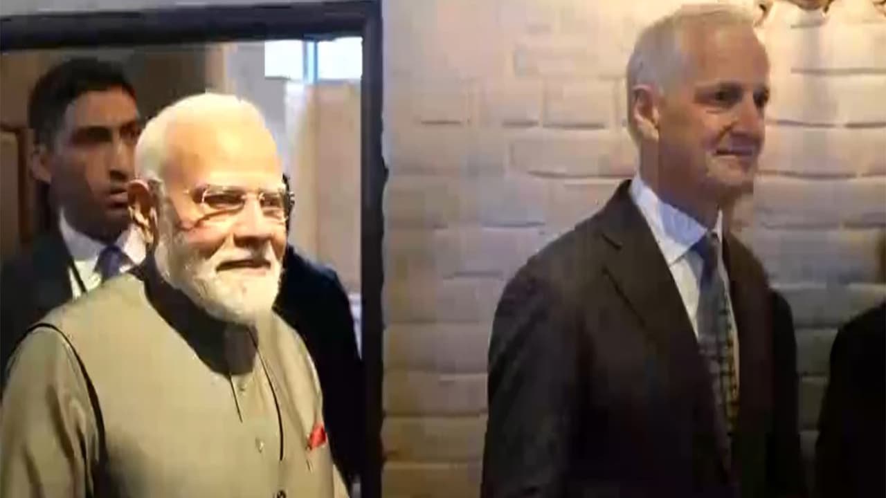 PM Modi visits Akershus Castle, meets King Harald V in Norway