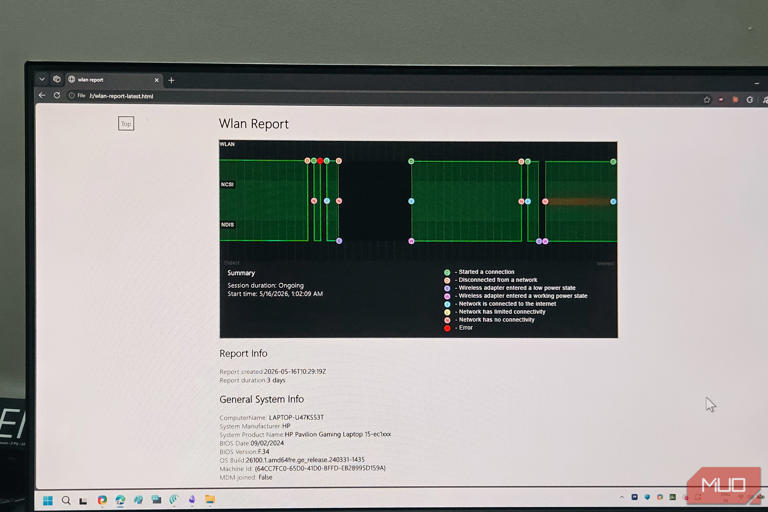 Windows has a built-in Wi-Fi report that shows every disconnect — here ...