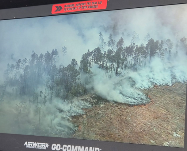 Three homes evacuated as brush fire escapes containment in Effingham County