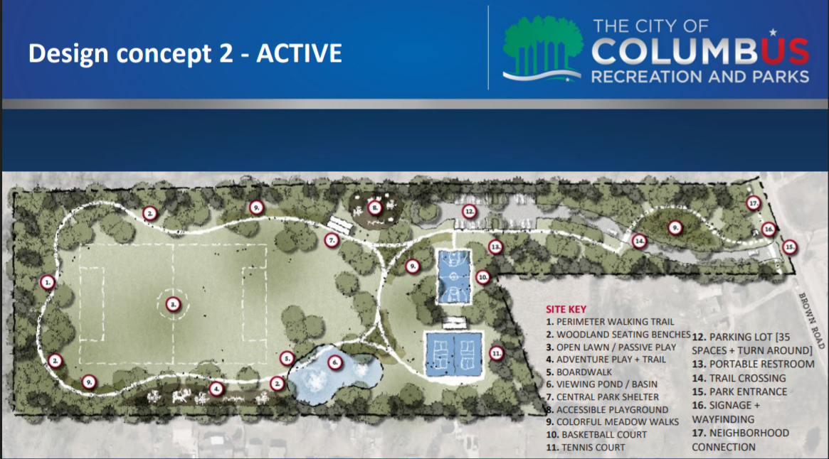 Columbus moves McCoy Park plans forward, delays decision on nearby land