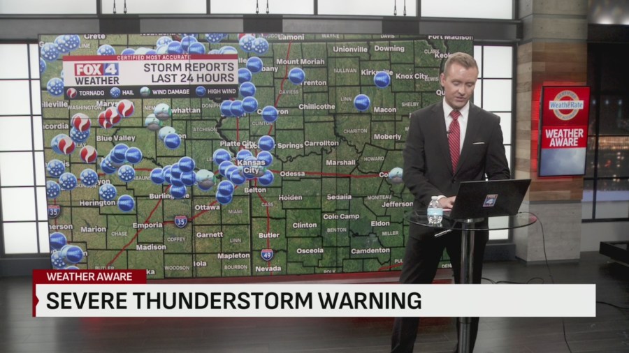 Storm coverage: Tornado warnings expire, rain continues around Kansas City