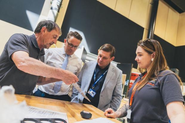 Burnley College students triumph at construction skills contest