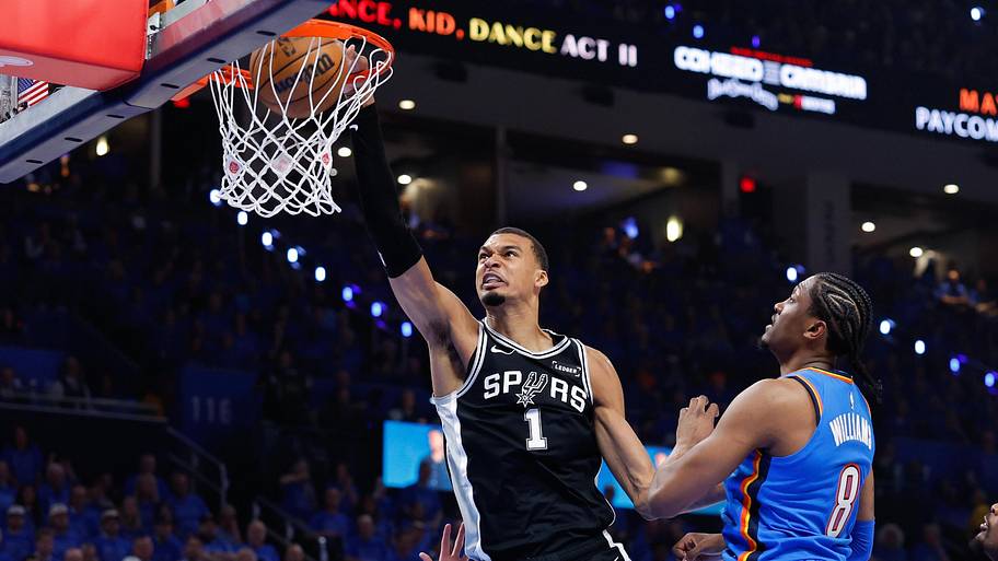 Victor Wembanyama scores 41, Spurs steal Game 1 from Thunder in double ...
