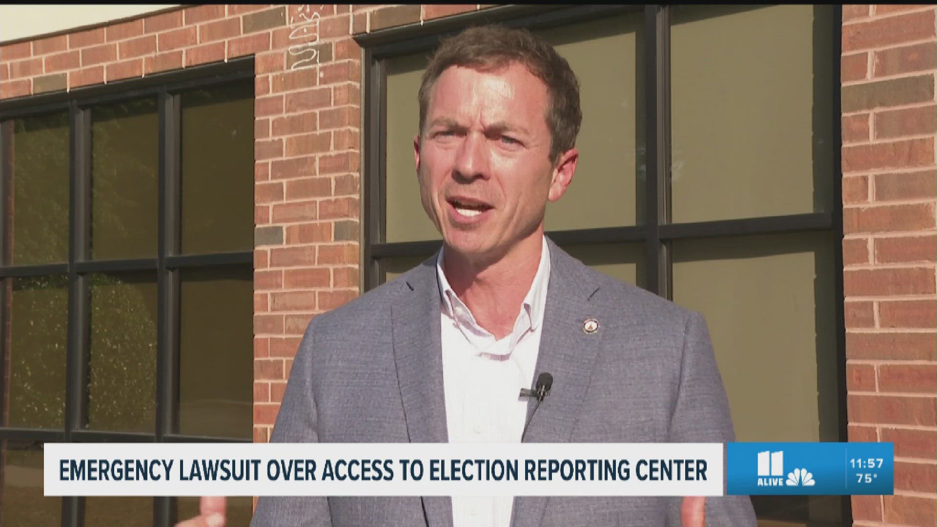 Emergency lawsuit over access to Georgia's election reporting center