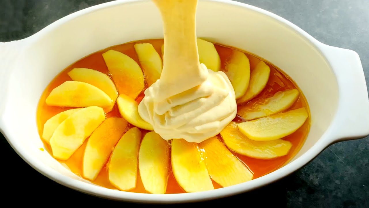 Quick and famous apple caramel cake everyone is obsessed with