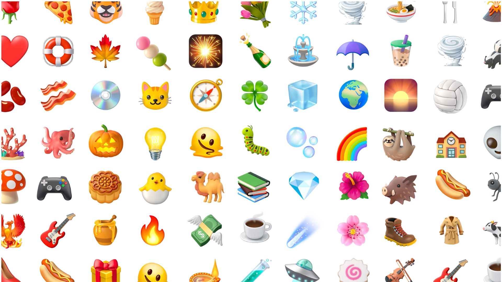 Get a first look at all of Android 17’s Noto 3D emoji