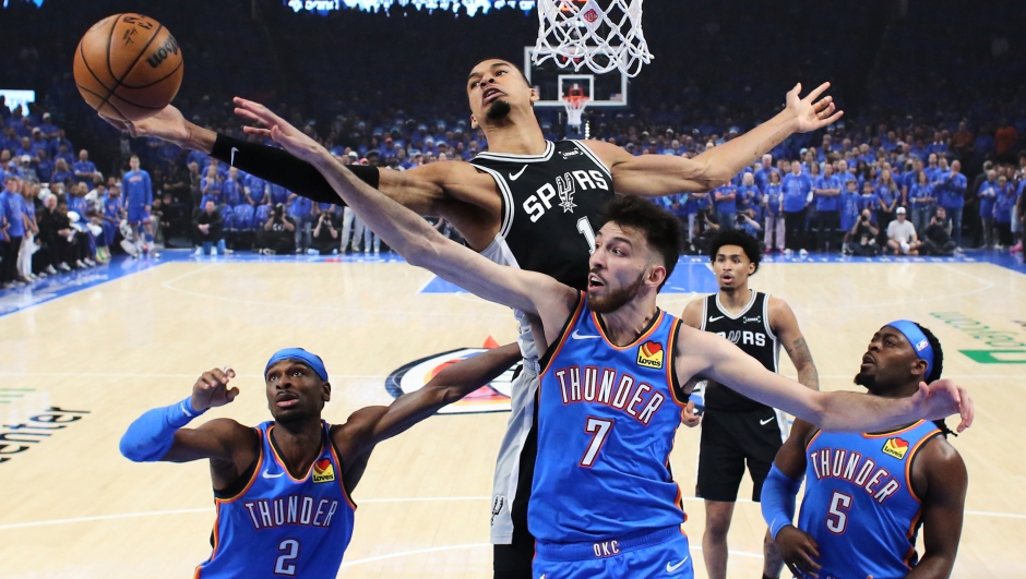 Gigantesco Wemby: 41 punti e San Antonio si prende gara-1 contro OKC al ...