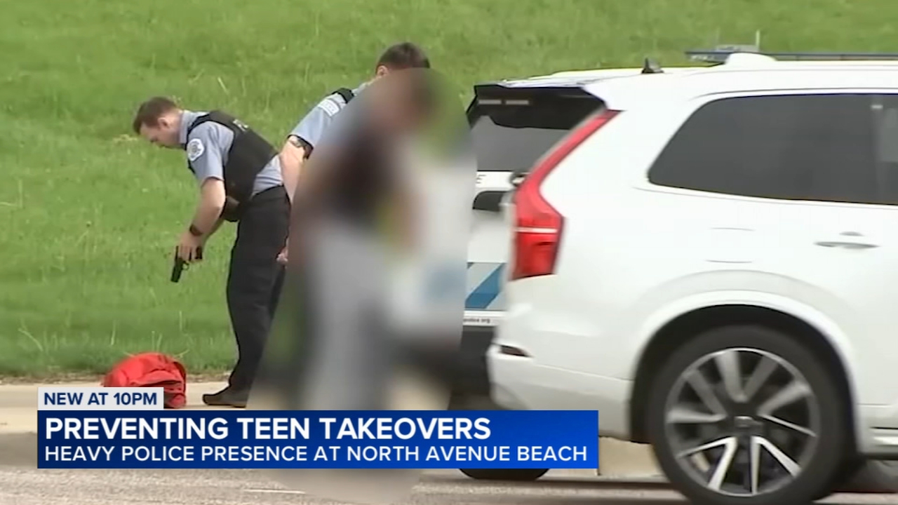 Chicago police descend on North Avenue Beach amid teen takeover plans ...