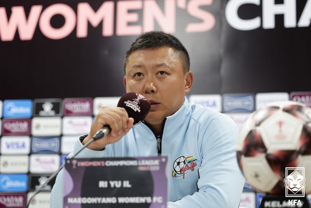North Korean team focuses solely on semifinal against Suwon FC women