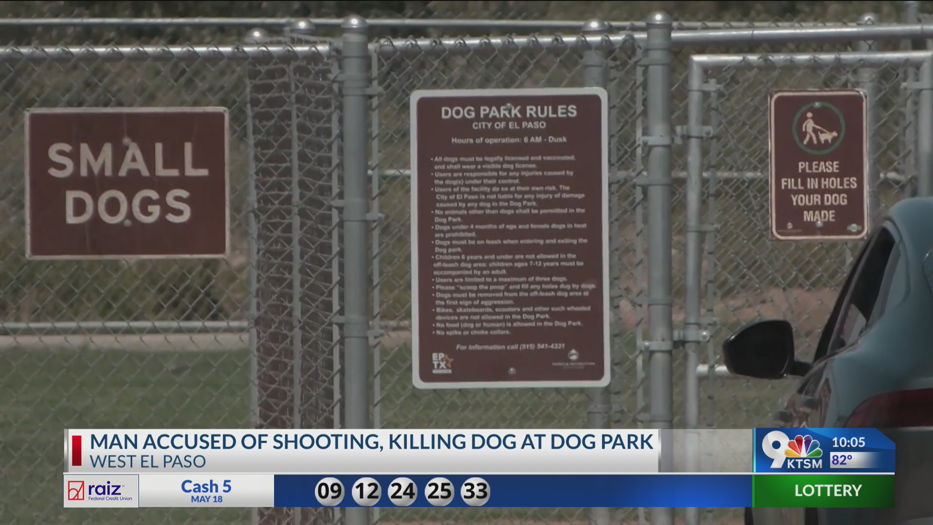 Dog shot, killed at West EP Park