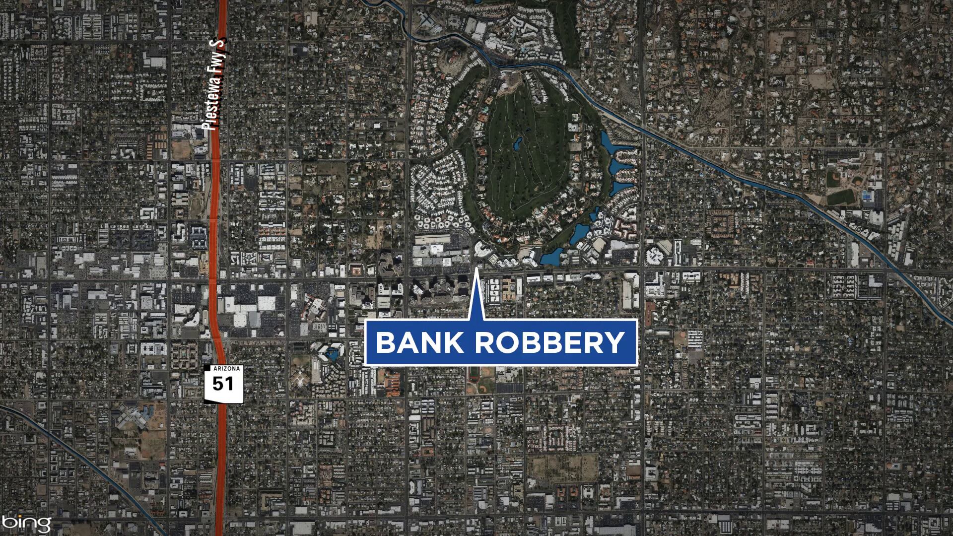 Robber fires shot inside Phoenix bank before I-17 takedown