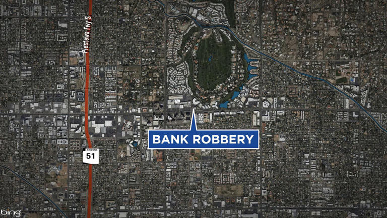Robber fires shot inside Phoenix bank before I-17 takedown