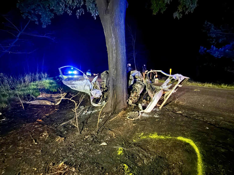 Tödlicher Unfall bei Schweinrich: Fahrer stirbt in brennendem Auto