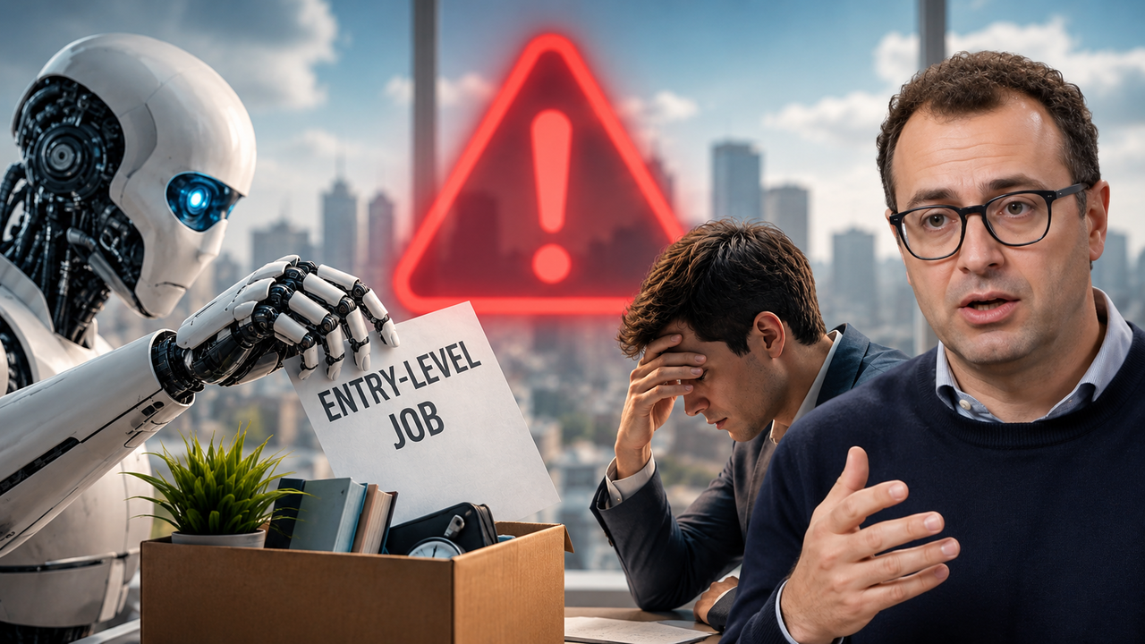 AI to wipe out entry-level jobs, 'employment crisis' coming: Anthropic CEO
