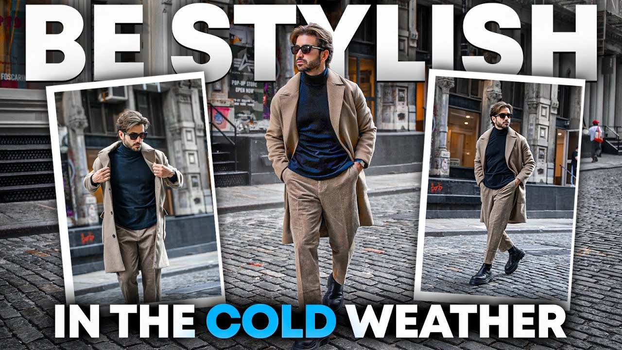 How to dress stylish in cold weather ️ men's fashion tips