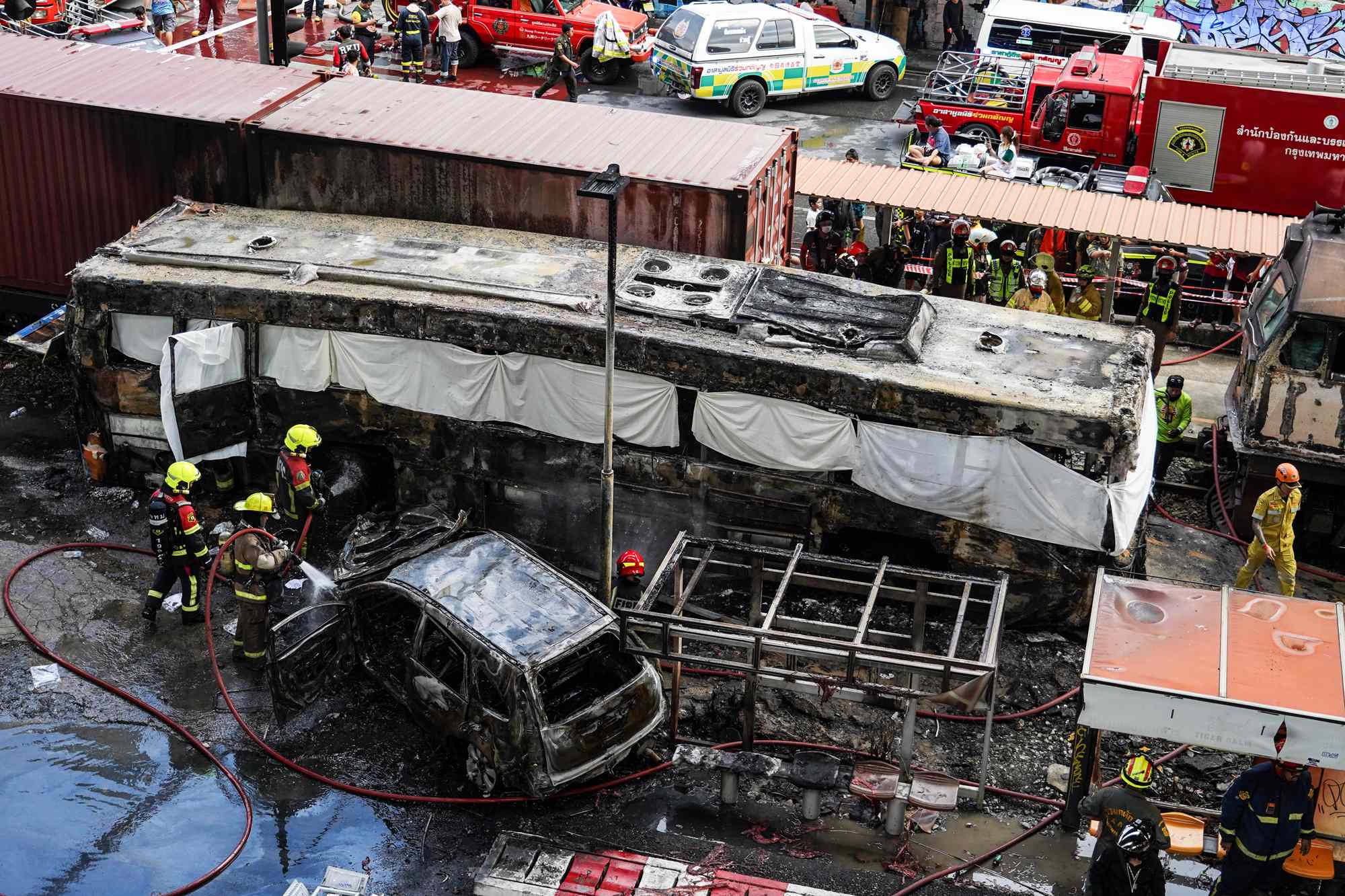 Train driver tests positive for drugs after deadly bus collision that ...