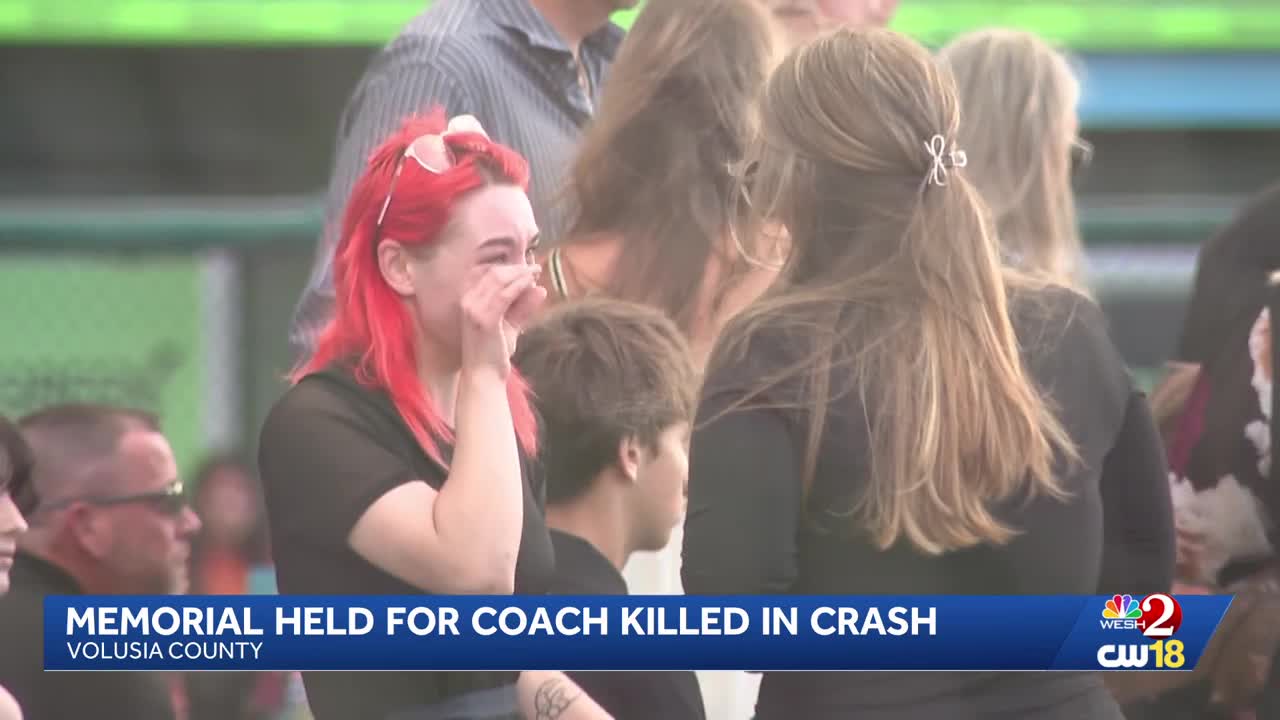 Volusia County community gathers to honor Spruce Creek coach killed in ...