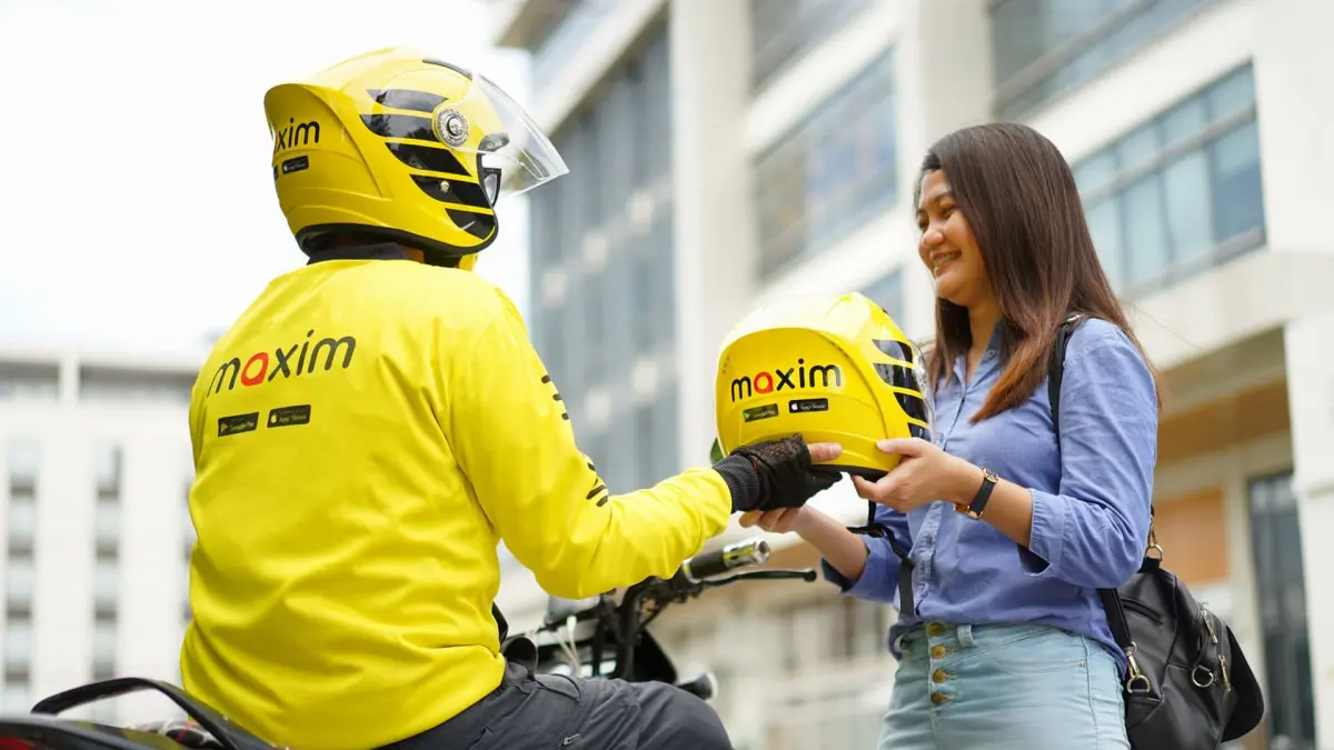 Cara praktis memesan transportasi dan kurir harian di Maxim