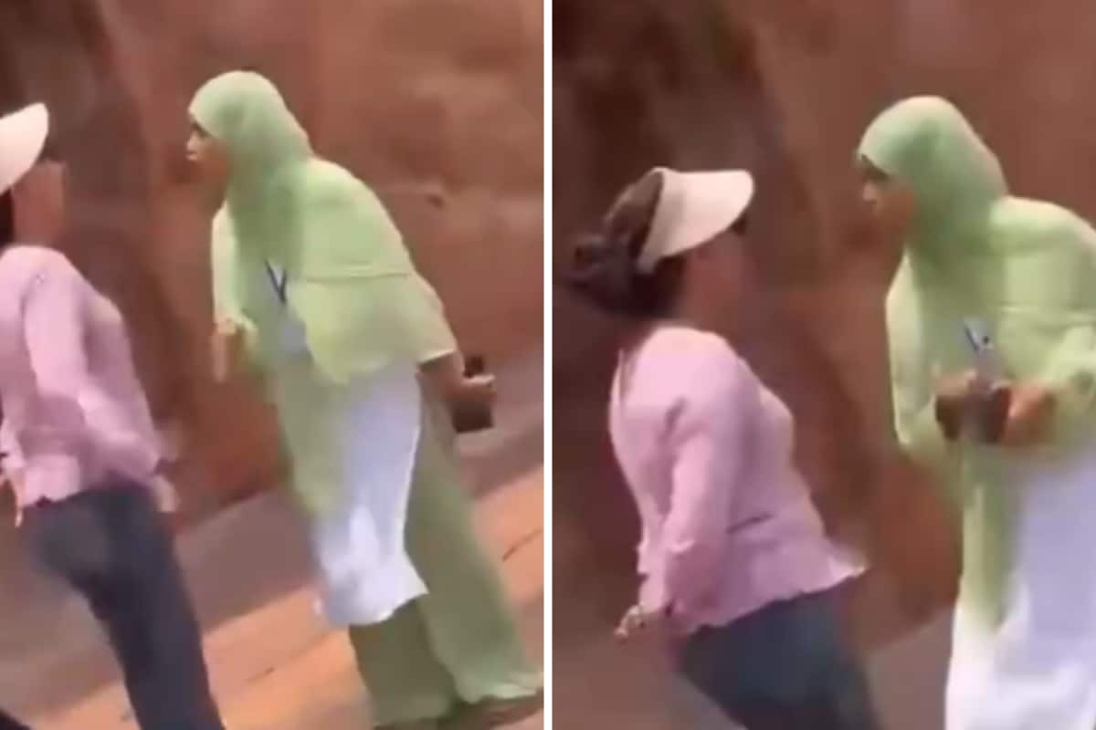 ‘Is that security guard watching Tamasha?’: Tourist confronts woman for ...
