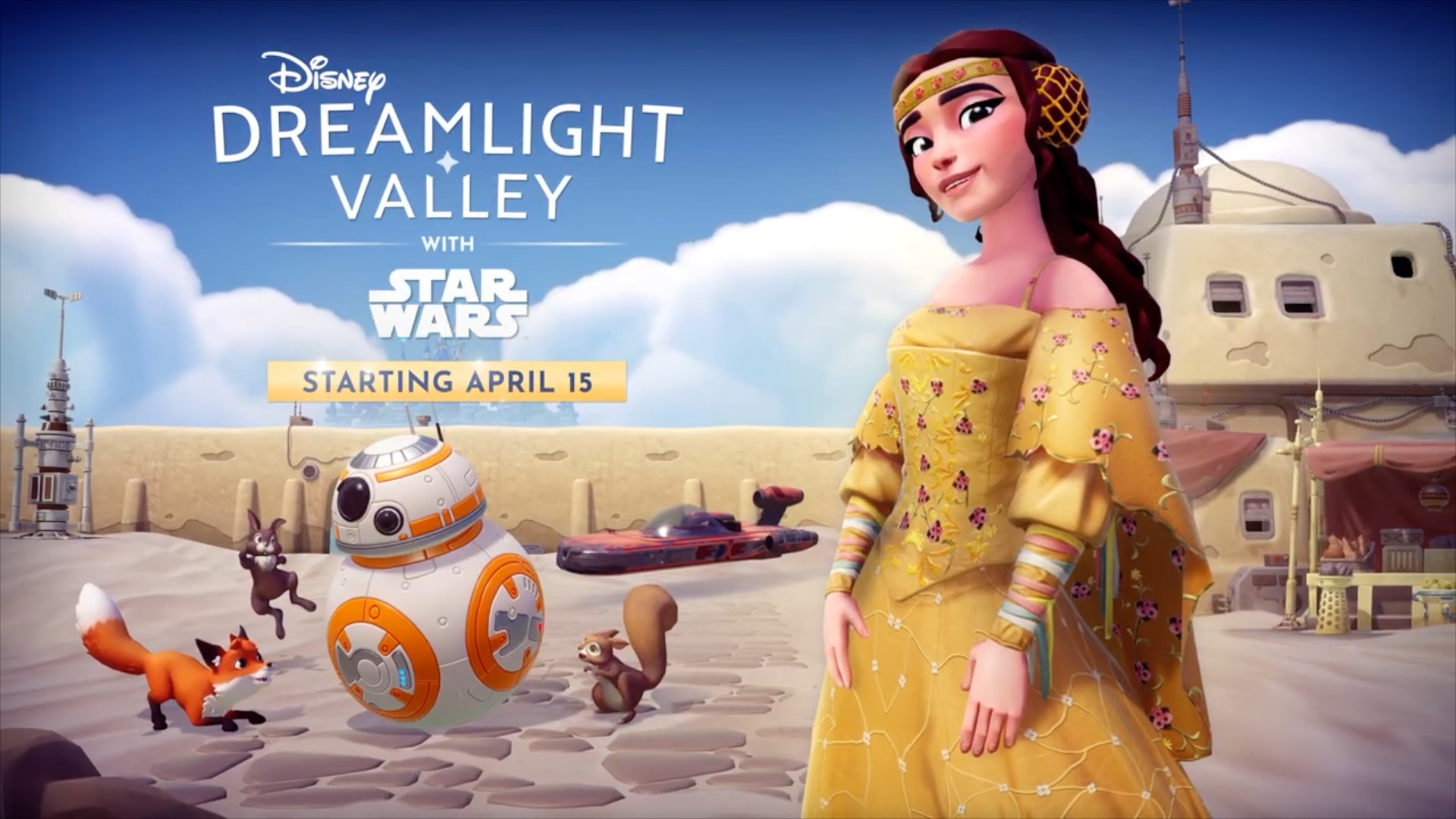 Disney Dreamlight Valley official Star Wars 2026 collection trailer