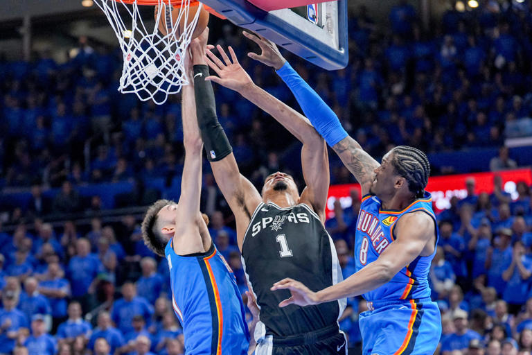 Chet Holmgren has a Spurs problem. Can Thunder solve it in Game 2?