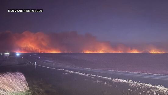 Evacuation order lifted for Ashland as W Kansas fires continue to burn